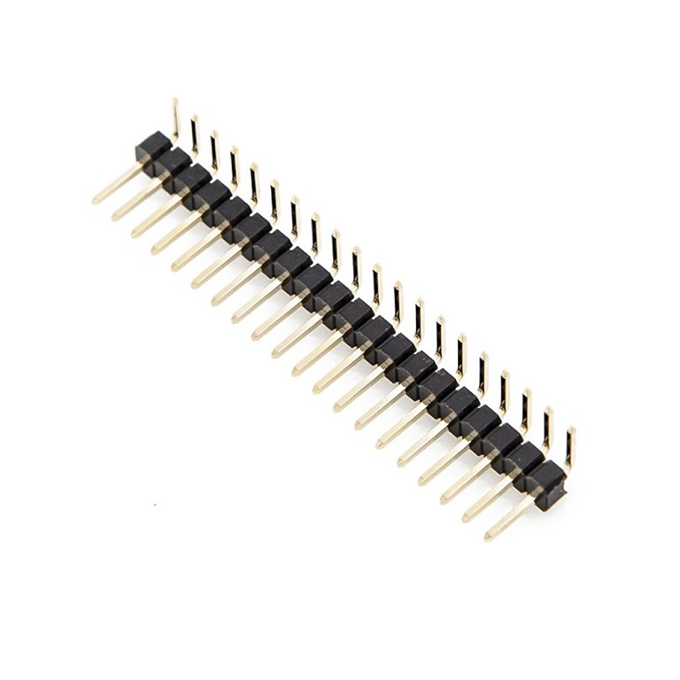1x40 Pin 2.54mm Pitch Male Berg Strip - Break Away Header - Straight ...