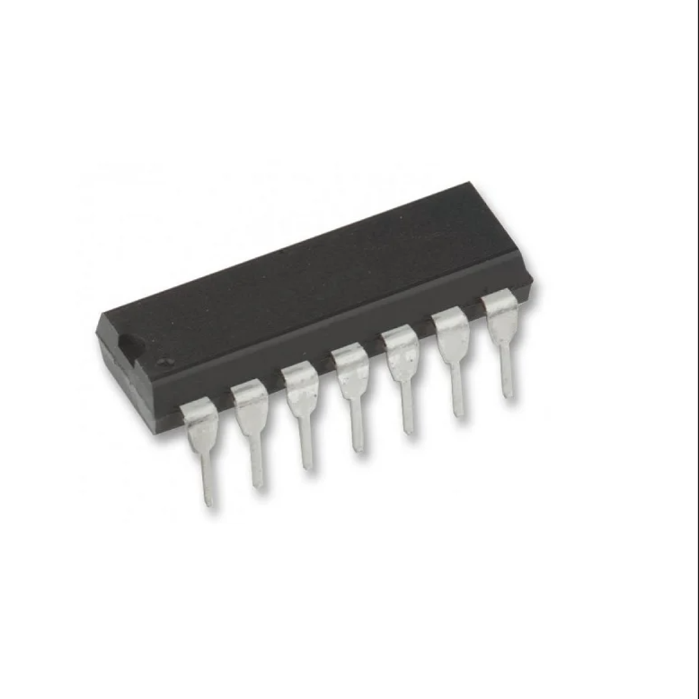 74LS161 4-Bit Synchronous Binary Counter IC (74161) DIP-14 Package - Robo Bazar | Online ...